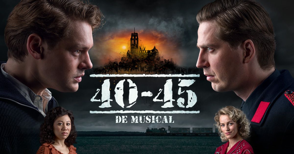 Soy Kroon en Dorian Bindels spelen broers in 40-45, de Musical!