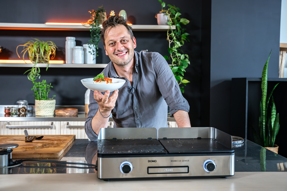 Fun cooking met Jeroen De Pauw en DOMO