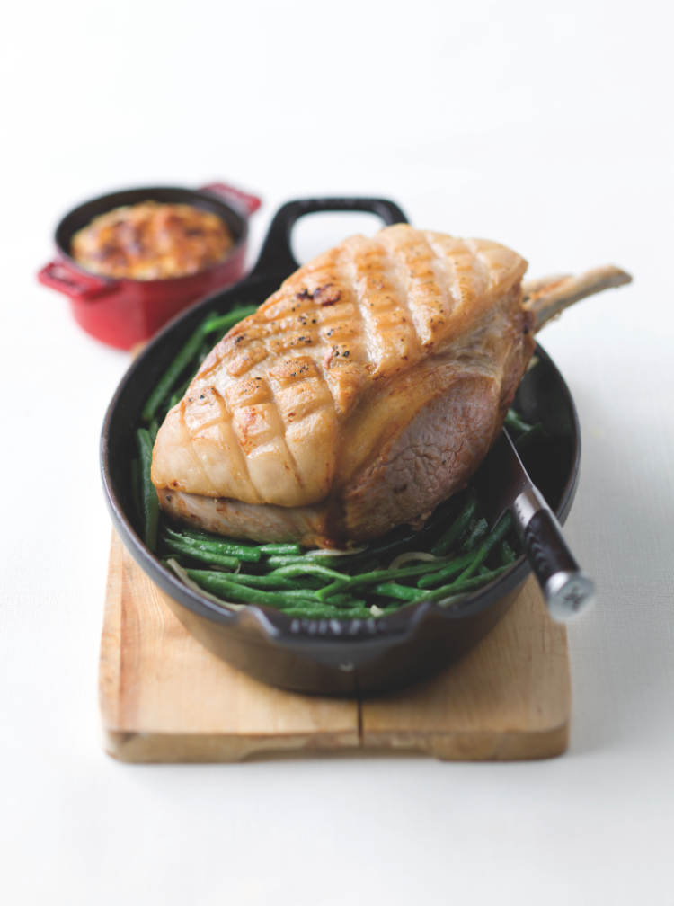 Recept "Varkenskroontje met picklessaus" | njam!