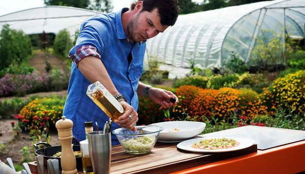 Recept "Gebakken raap met waterkers en shiso" | njam!